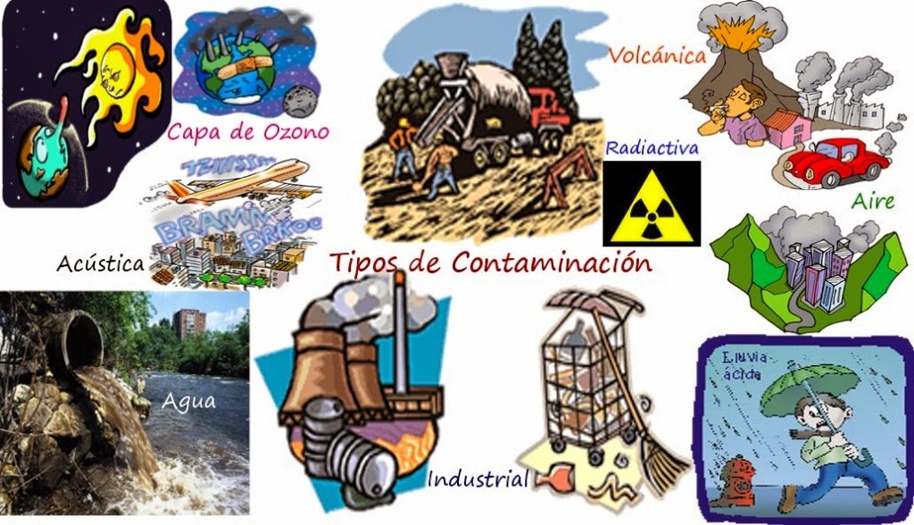 Contaminantes Ämbiëntälës : TIPOS DE CONTAMINANTES SEGÚN SU NATURALEZA